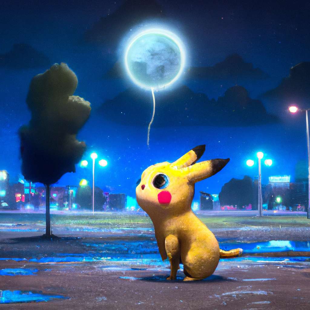 Pikachu's Lunar Thirst