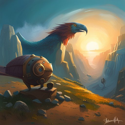 The Deflating Flight of Captain Celaeno and Ayru the Dragoness