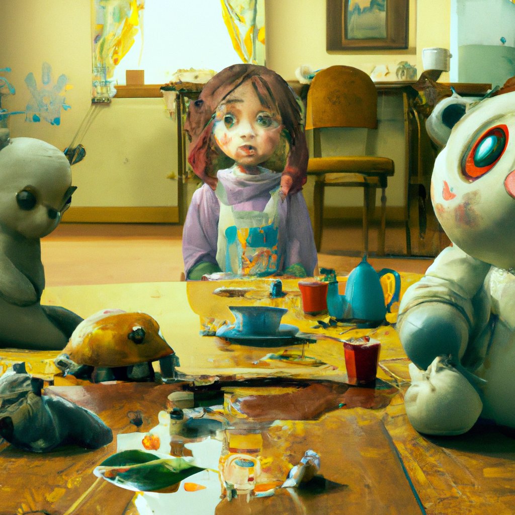 Molly's Messy Tea Spill: A Story of Accidents and Acceptance