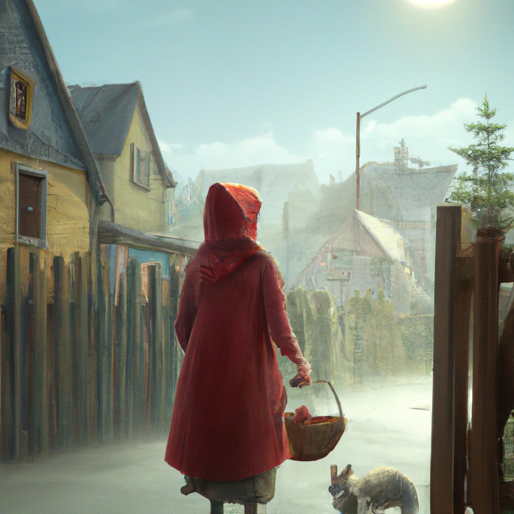 The Scarlet Hood: A Tale of Red Riding.