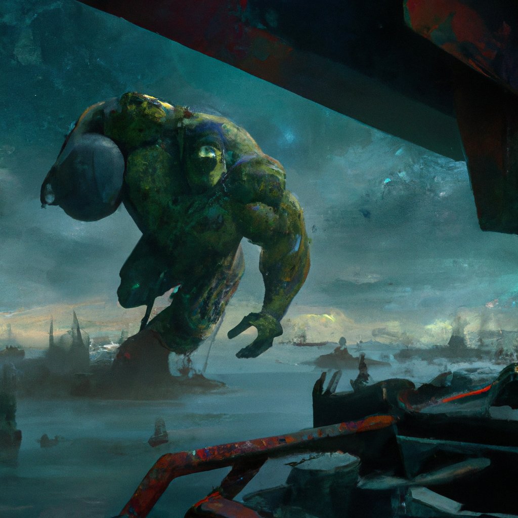 Hulk's Intergalactic Journey: Battling Bad Guys and Thanos.