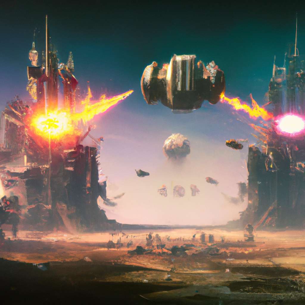 Interstellar War: The Battle Between Two Civilizations