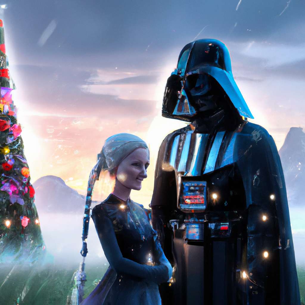 Vader vs. Elsa: Tree War