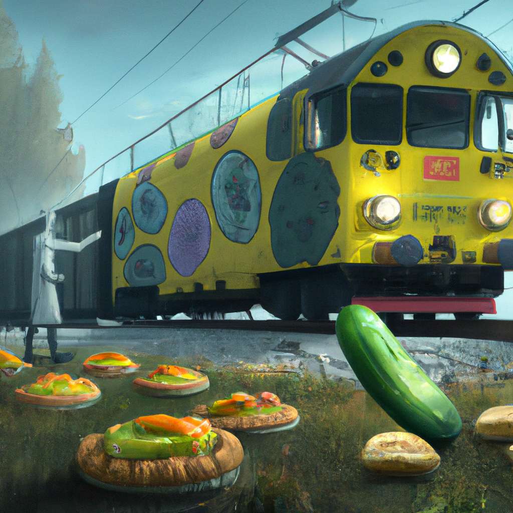 The Pickle Monster's Cookie Mishap: A Super Train Adventure