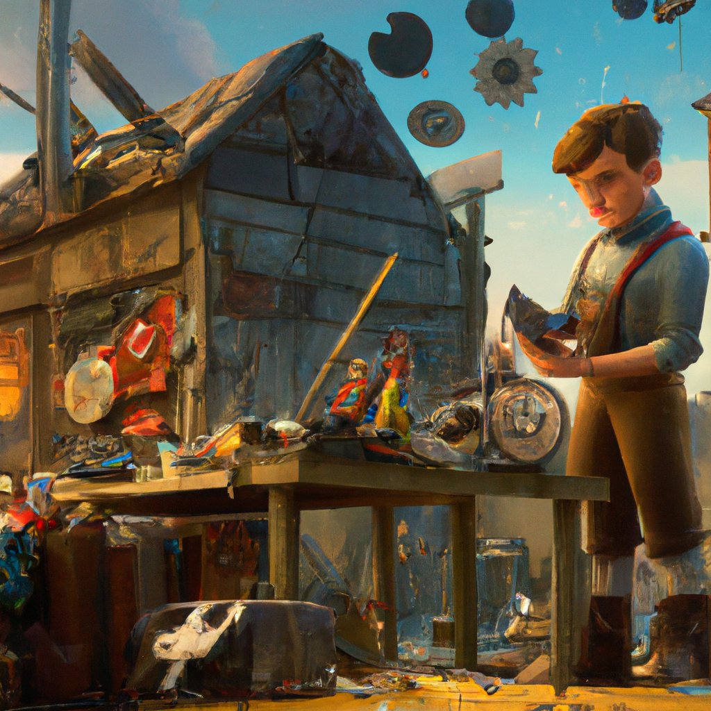 Time-Tinkering: A Boy's Journey to a Magical World
