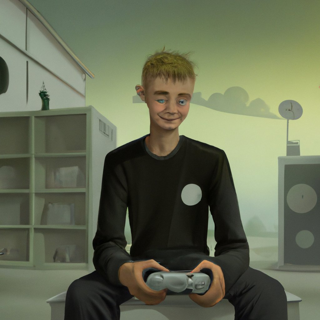 The Gamer Boy's Video Gaming Adventure