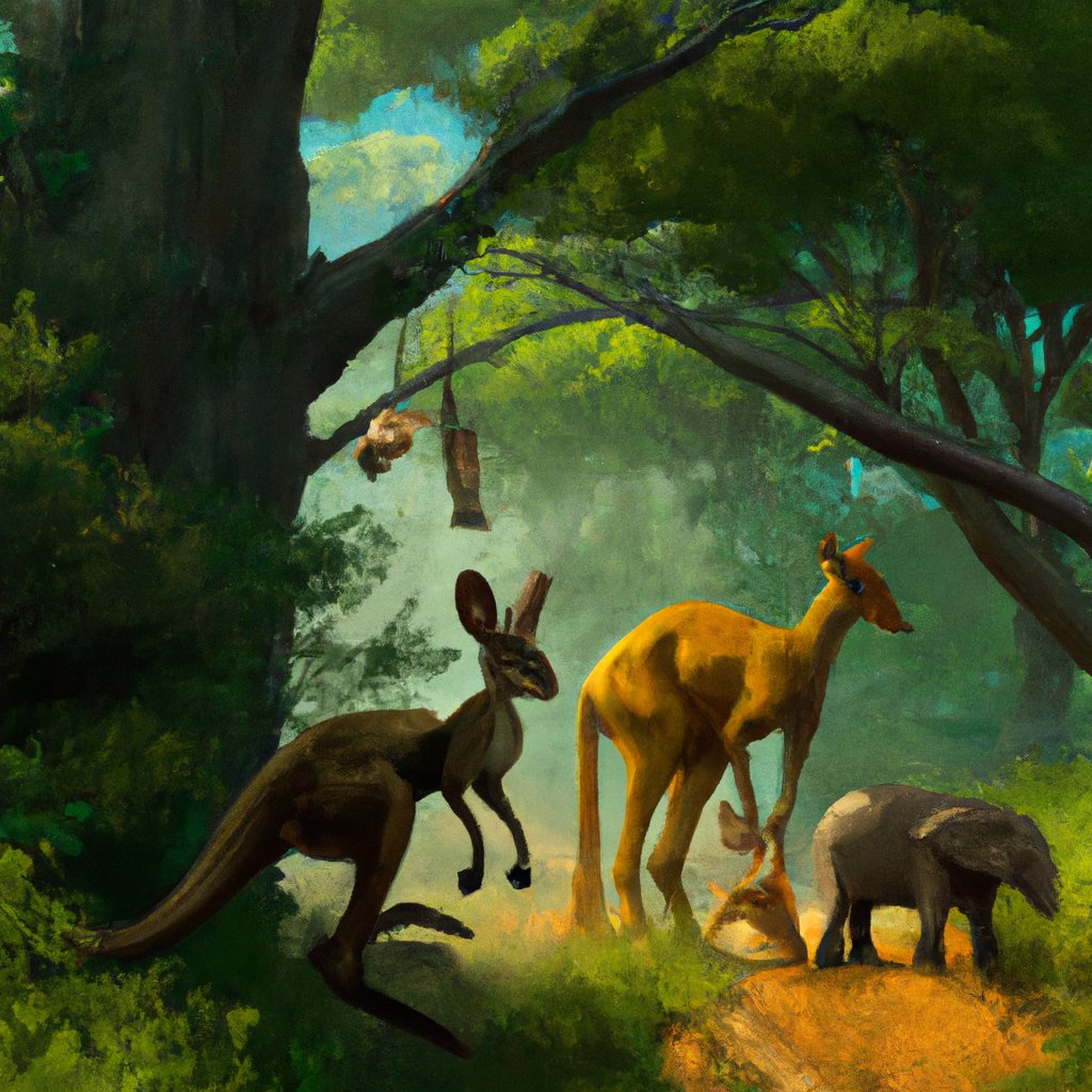 Kangaroo and Friends: An Adventure and a Lesson