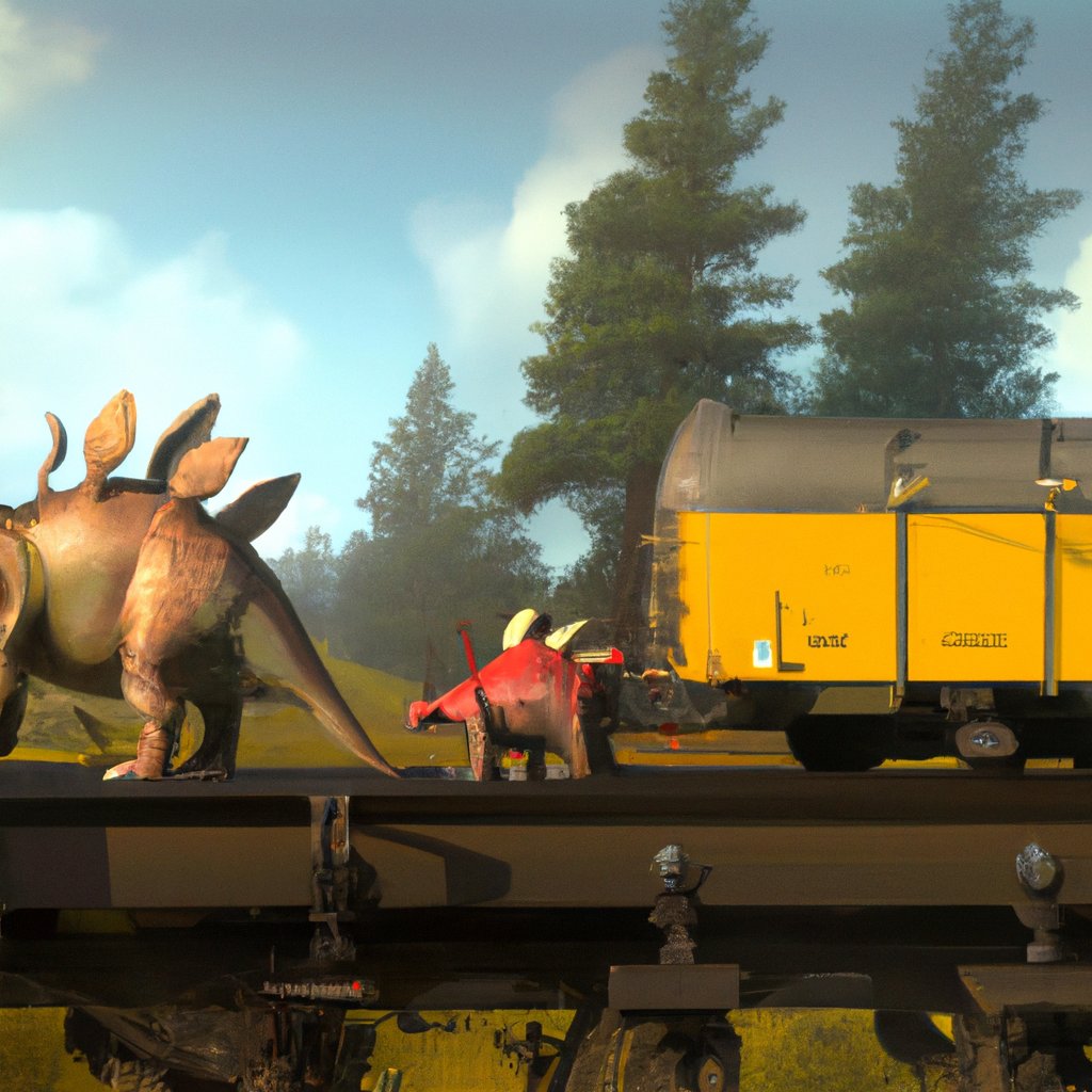Revving Up Rails: The Dinosaurs' Train Adventure