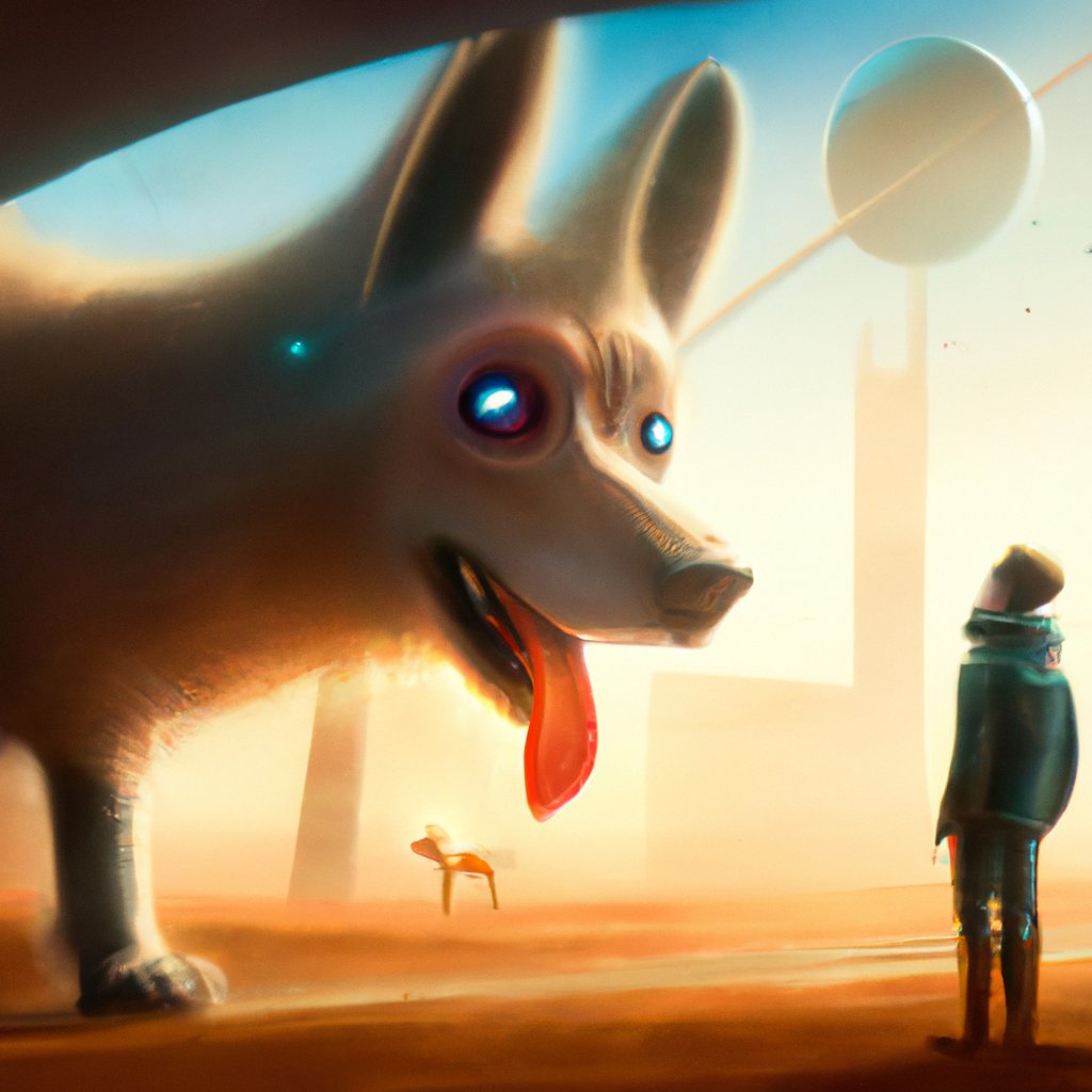 Perro Extraterrestre.