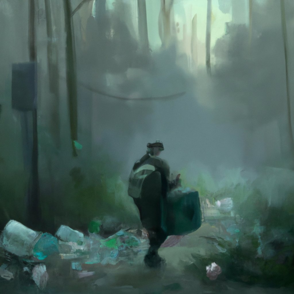 The Forest of Fate: A Man's Reckless Descent into Nature's Wrath