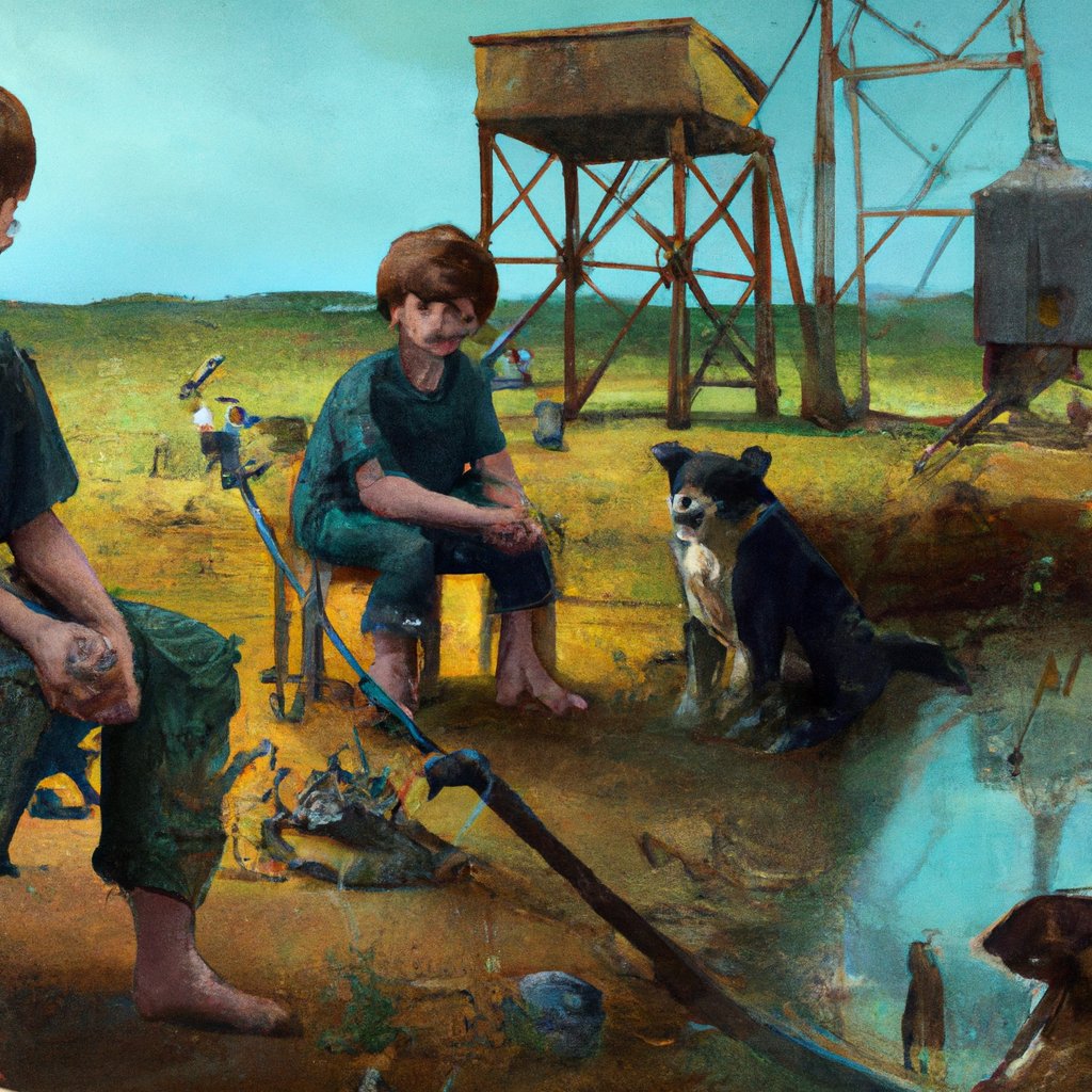 The Shepherds' Ironman Adventure: Auggie Learns to Fish with Shepherd ...