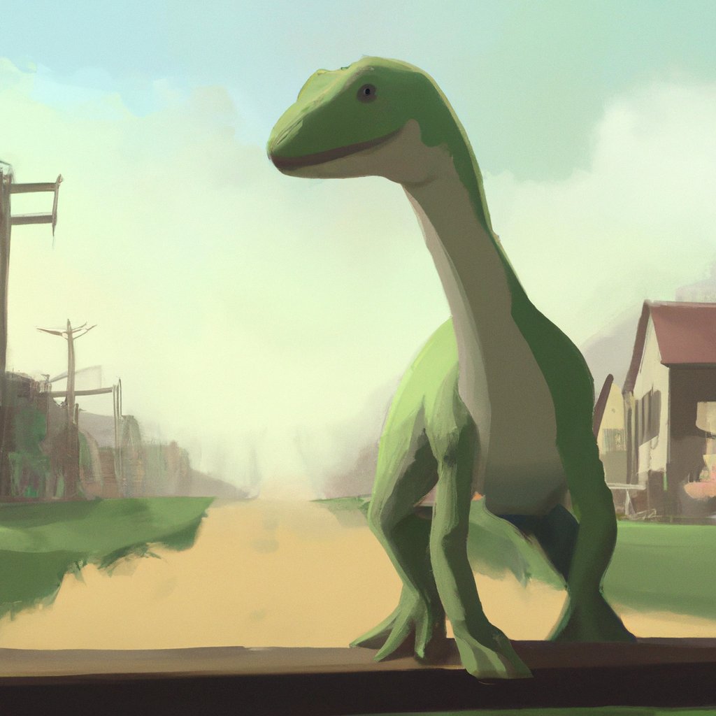 The Loyalty of a Prehistoric Heart: The Journey of a Dinosaur