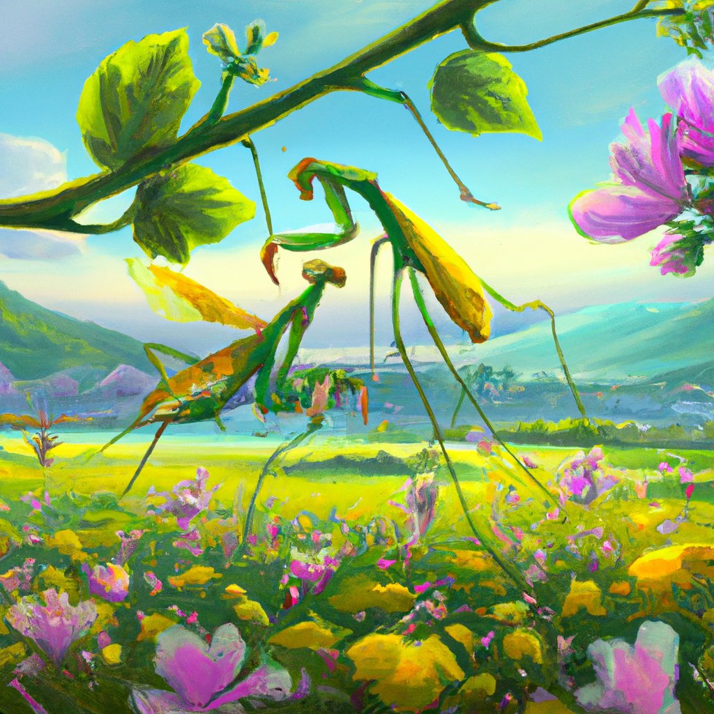 PZY & Cammy: A Love Story of Praying Mantis