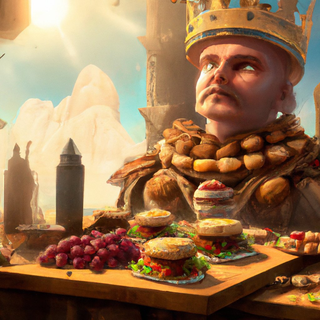The King Who Ate Too Much